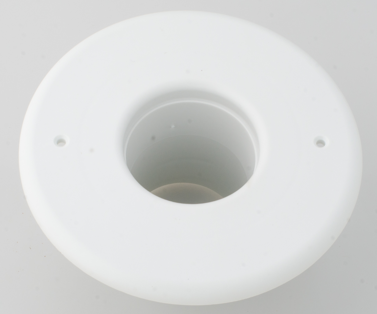 UPC-56B - 2" Unico Standard White Plastic Supply Return Air Vent, Roun