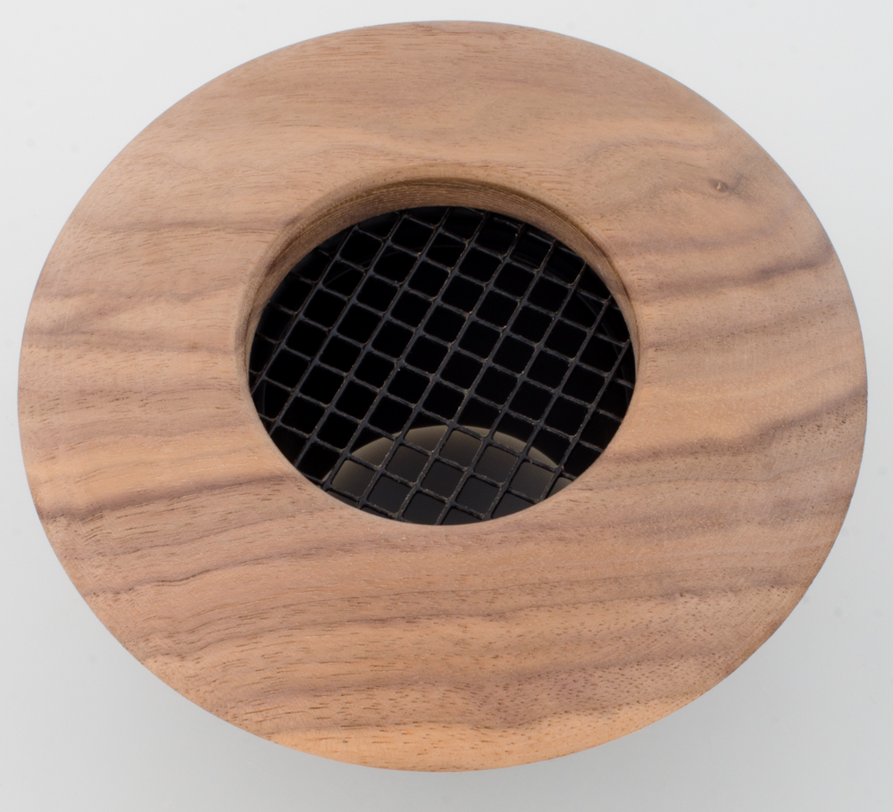 UPC-257-WL - 2.5" Supply Outlet, Round, Wood, Walnut – High Velocity ...