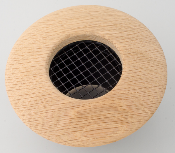 UPC-257-WO - 2.5 inch Supply Outlet, Round, Wood, White Oak – High ...